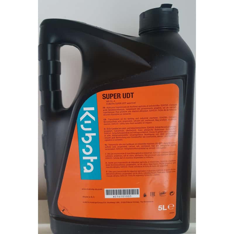 Lubrifiant & huile Huile pour transmission Kubota W21UT01005 5L d'huil