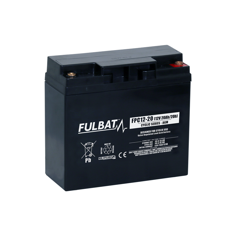 Batterie Batterie FPC12-20 Fulbat 12V, 20Ah