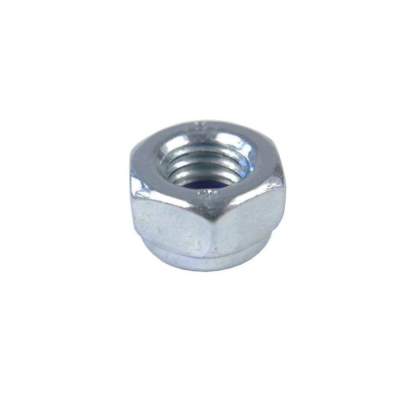 Wolf self-propelled mower blade nut and screw self-locking nut