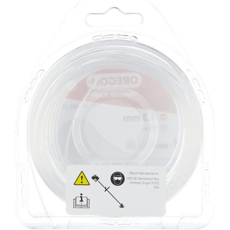 Brushcutter Wire Round White Nylon Brushcutter Wire ø1.3mm/15m