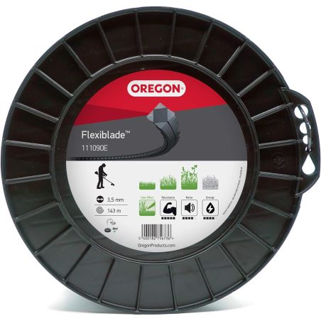 Brushcutter line Square Flexi-blade Black/Grey ø 3.5mm/143m Oregon 111090E