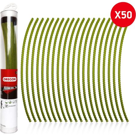 Brush cutter line Square Techni-Blade Yellow ø6.